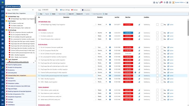 Vessel Planned Maintenance Software, PMS software for ships, Planned ...