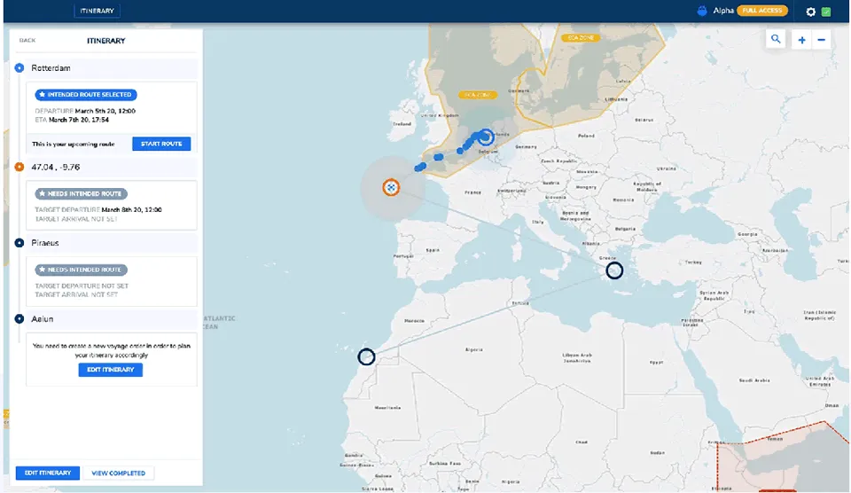 Weather Planning Software, Passage Planning Software, Vessel and ...